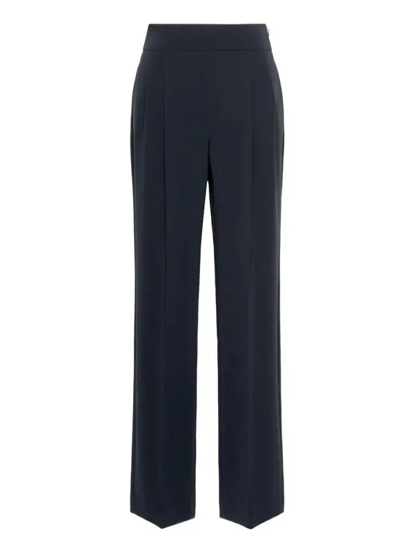 Max Mara Pleated Trousers - Midnight Blue