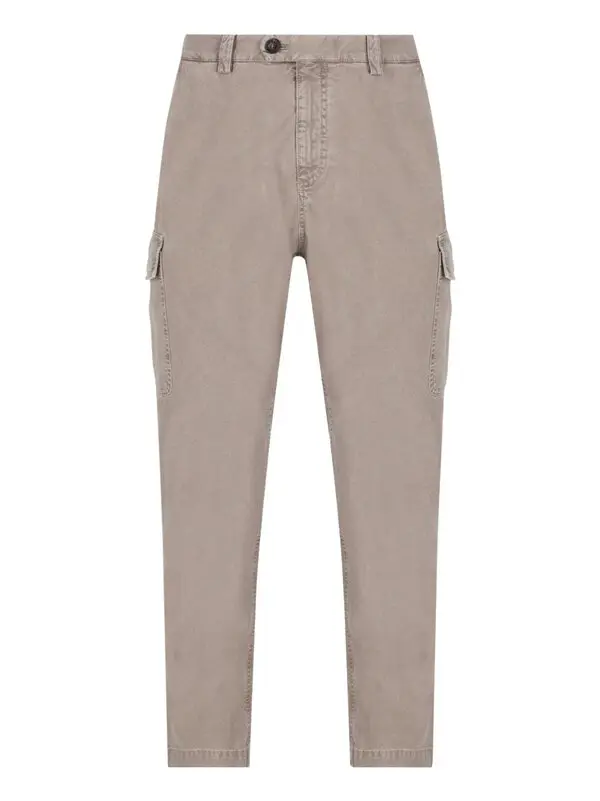 Brunello Cucinelli Cargo Pants With Button Fly - Granite Ash