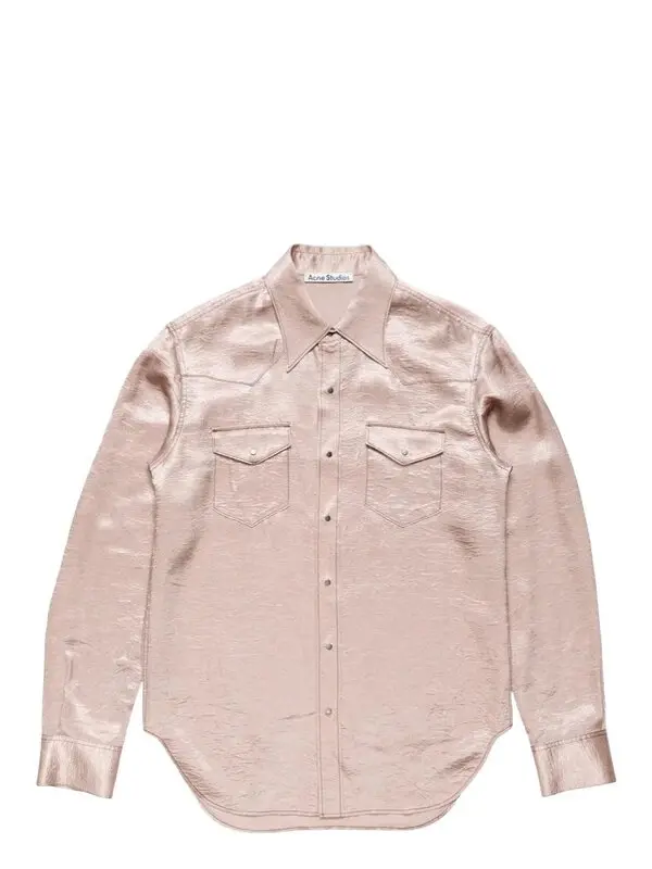 Acne Studios Long-sleeved Shirt - Nude