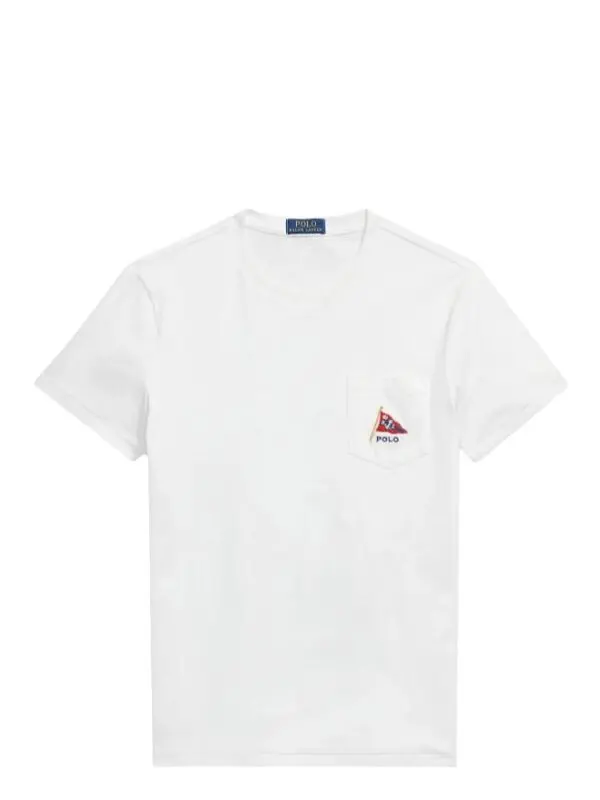 Polo Ralph Lauren Polo Bear Patch-pocket T-shirt - White
