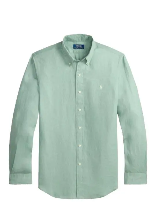 Polo Ralph Lauren Logo-embroidered Button-down Shirt - Green