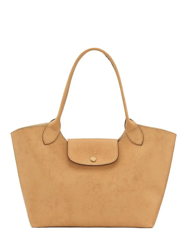 Longchamp Epure L Shoulder Bag - Nude