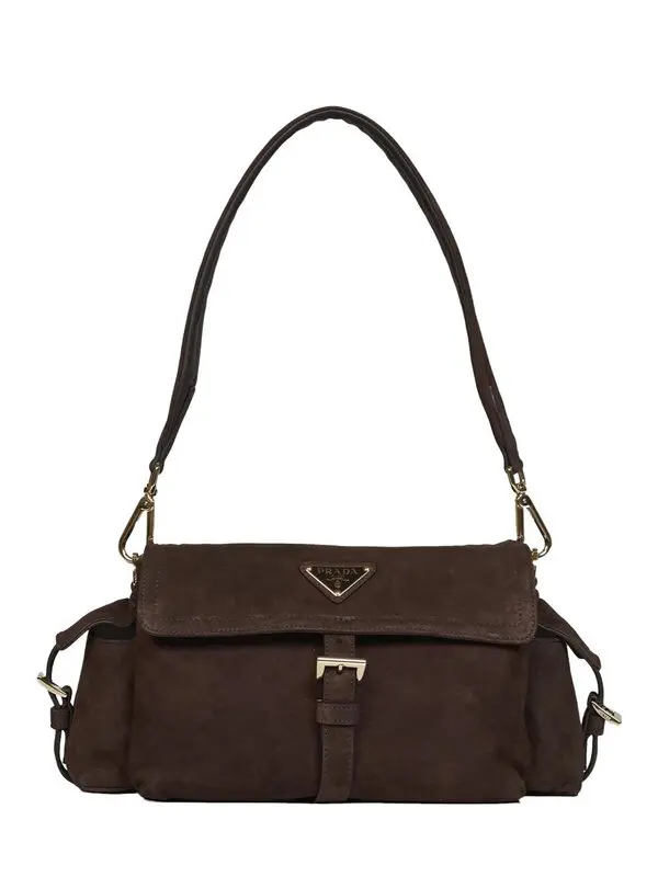 Prada Medium Shoulder Bag - Brown