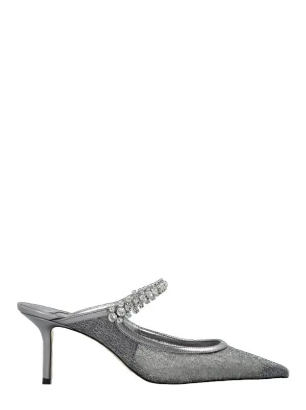 JIMMY CHOO Bing 65 Sandals - Gray