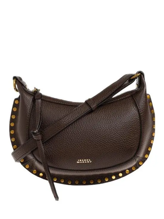 Isabel Marant Étoile Studded Shoulder Bag - Black