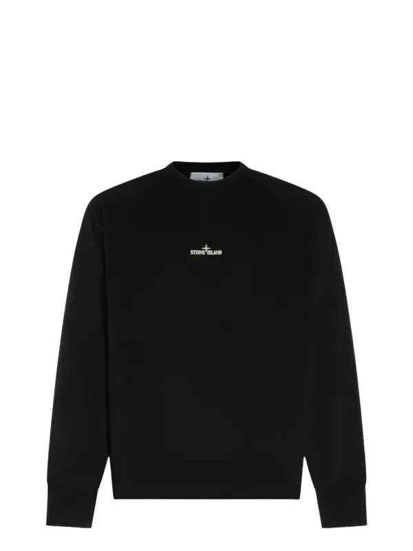 Stone Island Long-sleeved Sweatshirt - Black