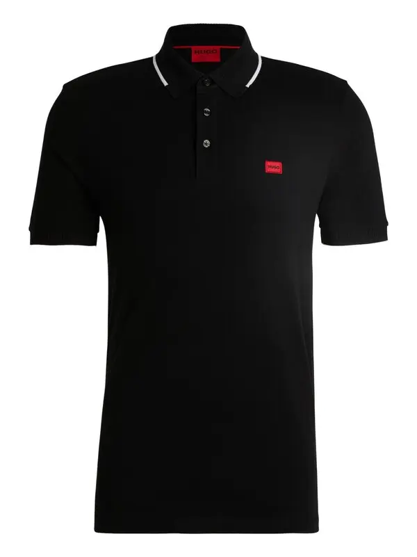Hugo Boss Short-sleeved Polo Shirt - Black