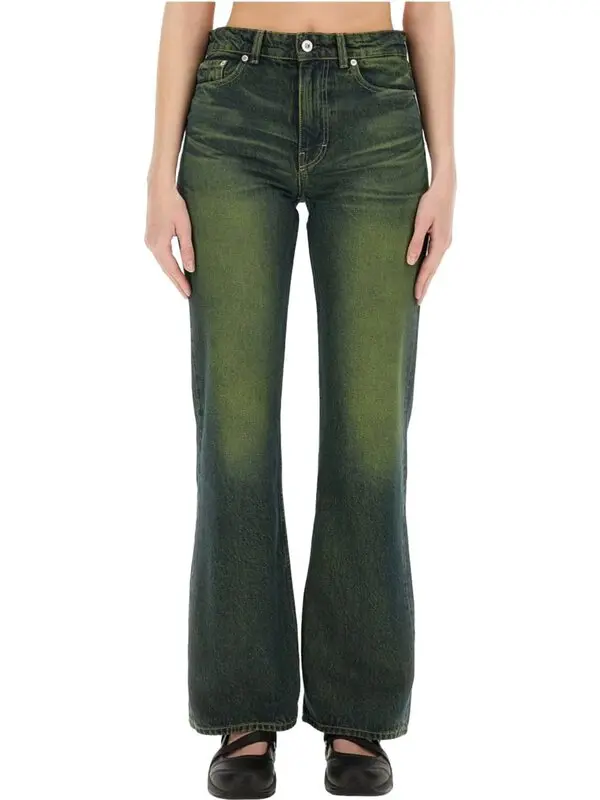 Our Legacy Wide Leg Jeans - Black