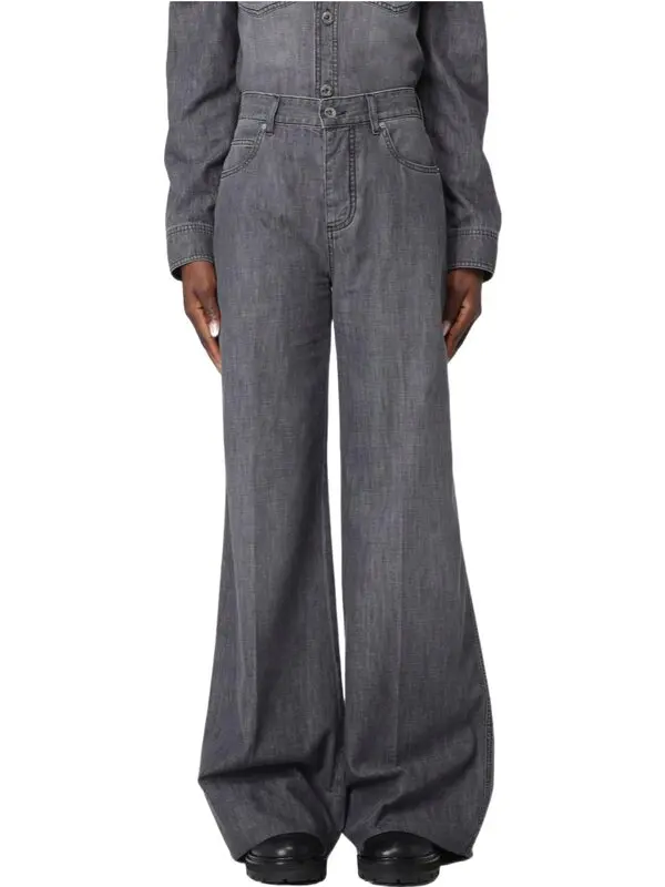 Bottega Veneta Wide-leg Jeans - Black