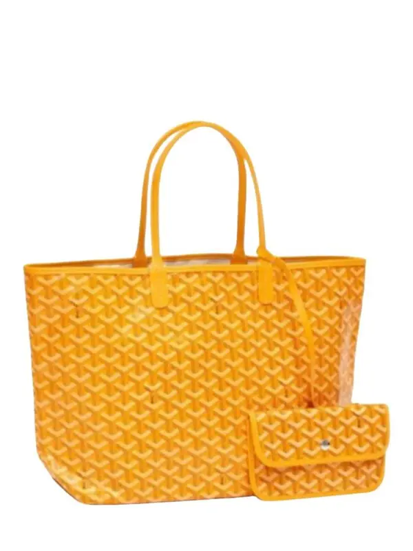 Goyard Logo Detail Handbag - Yellow