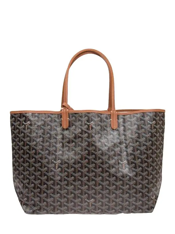 Goyard Logo Detail Tote Bag - Black