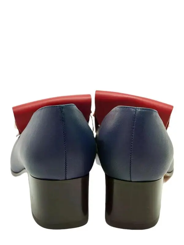 Valentino Garavani Rockstud Leather Pumps - Blue