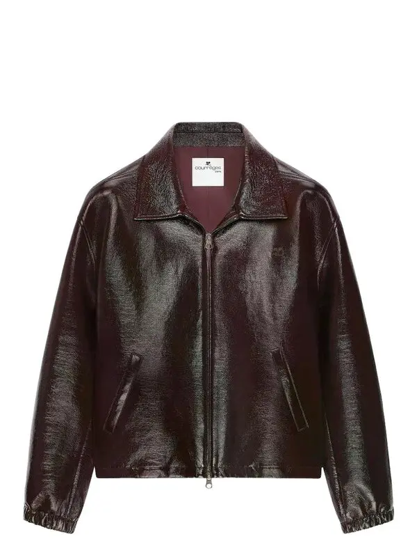 COURREGES Zip-up Jacket - Red