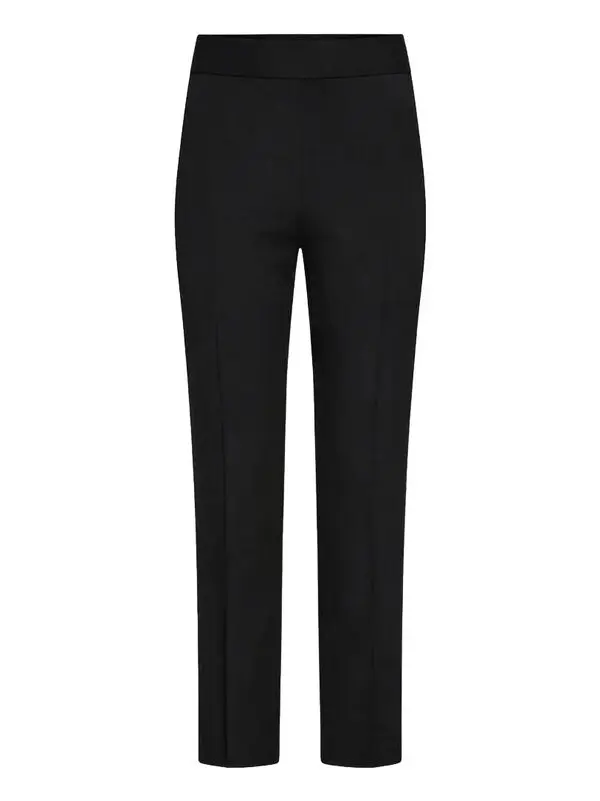 Jenni Kayne Pressed-crease Trousers - Black