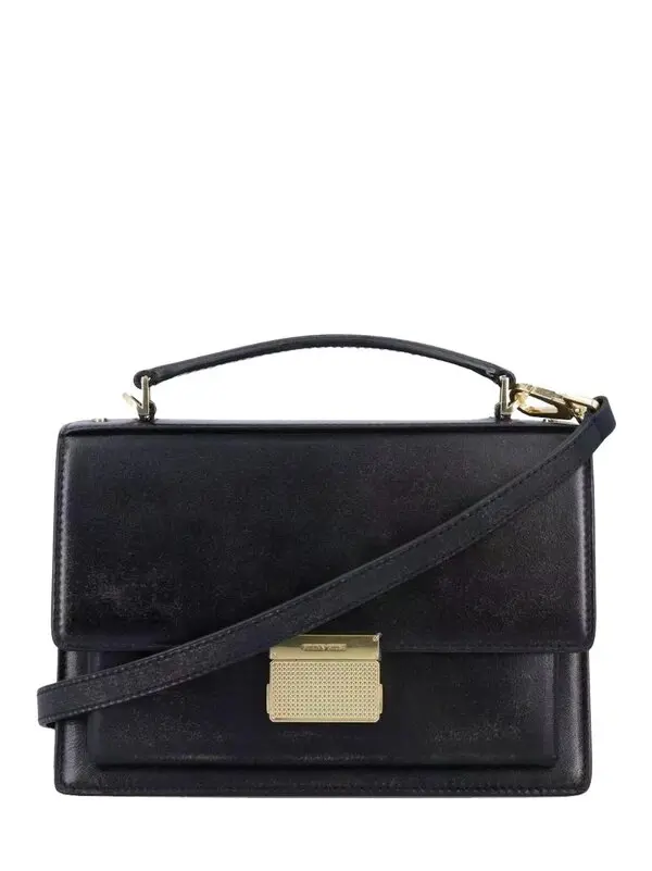 GOLDEN GOOSE Venezia Satchel Bag - Black