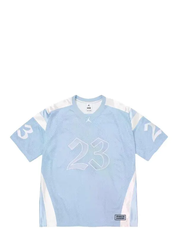 Supreme X Jordan Warm Up Mesh Jersey - Blue