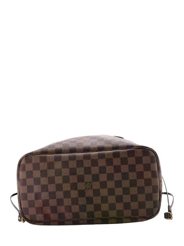 LOUIS VUITTON Damier Neverfull Mm Tote Bag - Brown