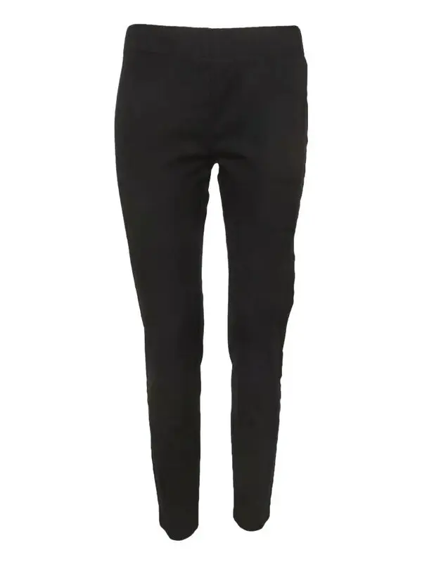 JOSEPH Gabardine Straight-fit Trousers - Black