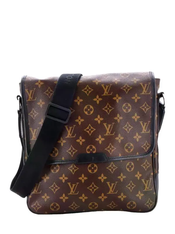 LOUIS VUITTON Bass Messenger Bag Mm Macassar Monogram Canvas - Brown