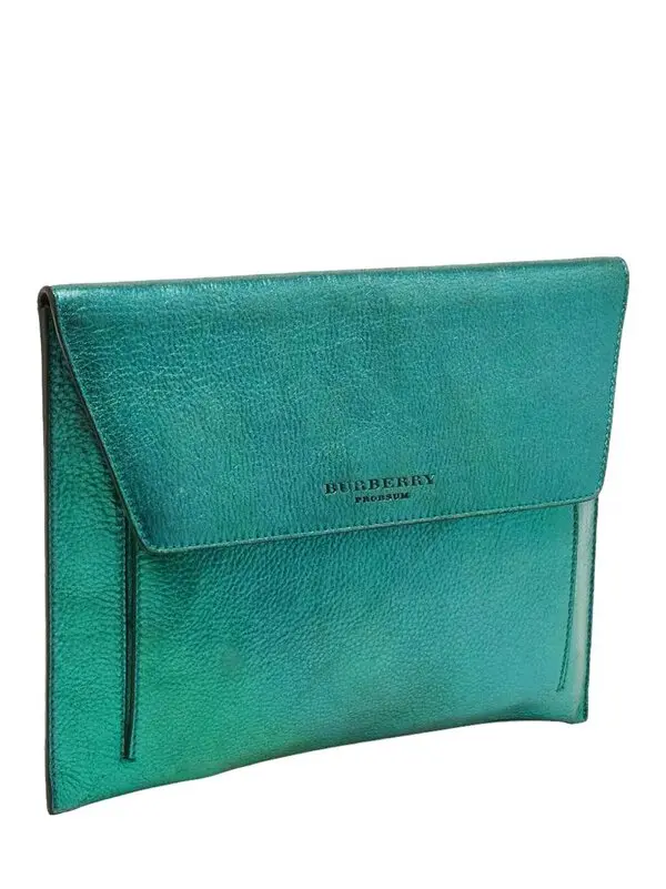 Burberry Envelope Clutch Bag - Green