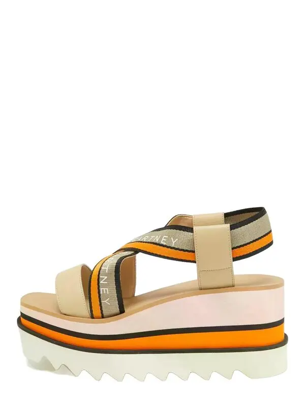 Stella McCartney Elyse Platform Sandals - Neutrals