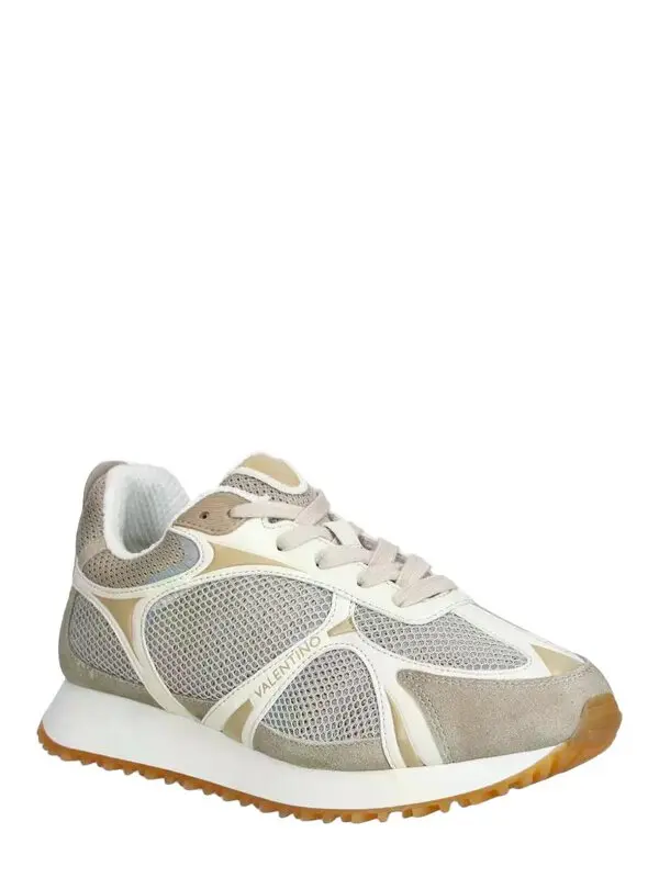 Valentino Garavani Panelled Mesh Sneakers - Neutrals