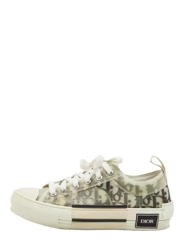 Dior B23 Lace-up Low-top Sneakers - White