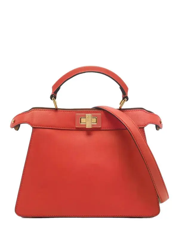 Fendi Peekaboo Iseeu Handbag - Orange