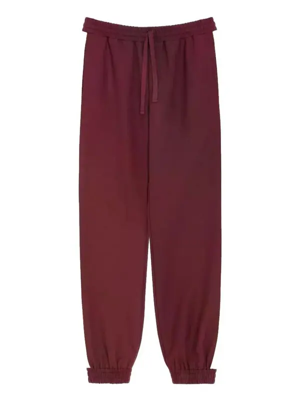 Valentino Garavani Nylon Trousers With Vgold Detail - Red