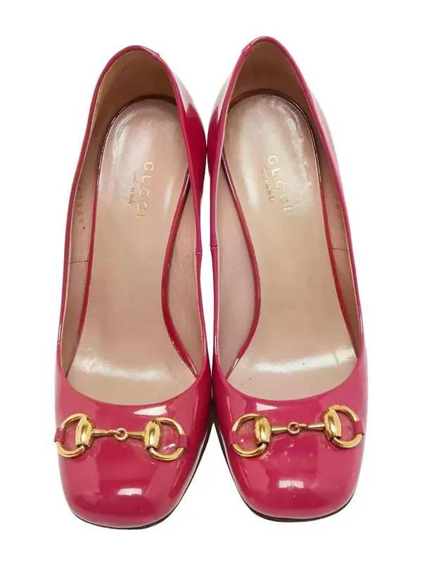 Gucci Horsebit Detail Pumps - Pink