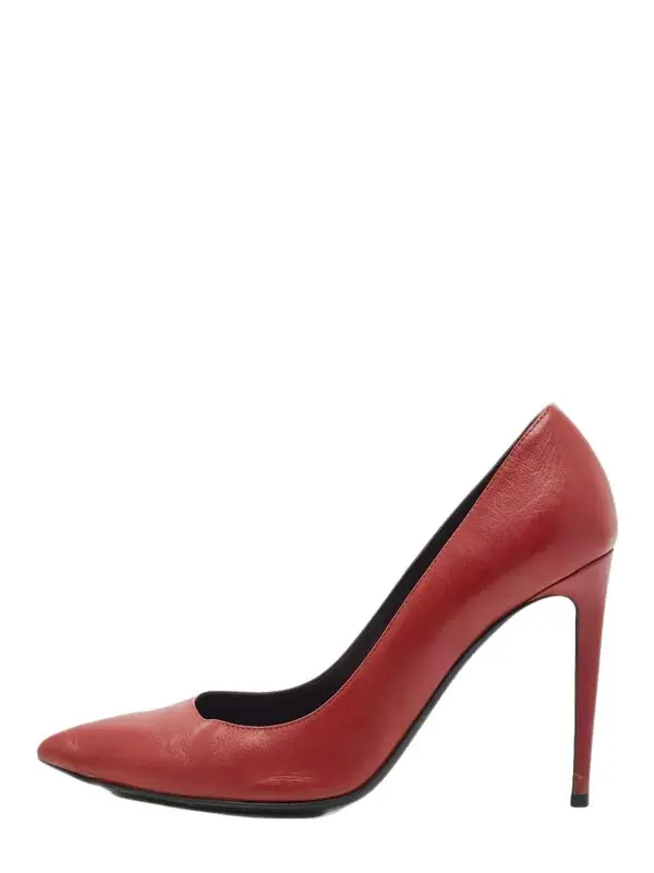 Ralph Lauren Armissa Pointed-toe Pumps - Red