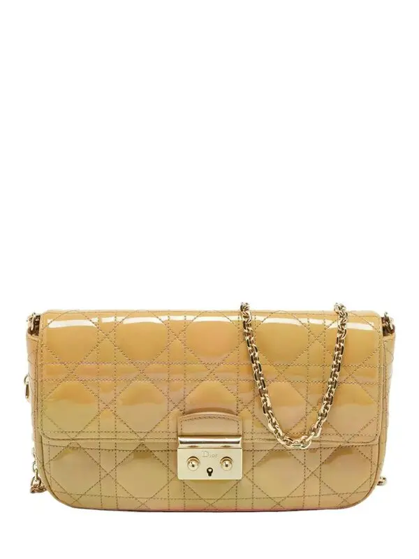 Dior 2014 Miss Cannage Promenade Clutch Bag - Neutrals