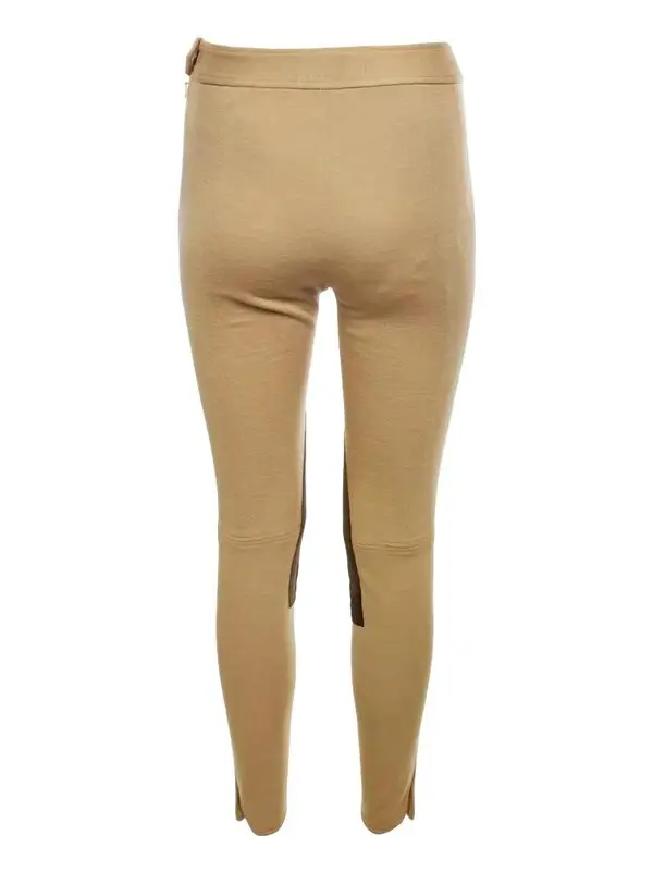 Polo Ralph Lauren Beige Paneled Zip Leggings - Neutrals