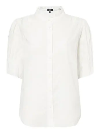 Rag & Bone Dakota Puff-sleeve Cotton Shirt - Bone