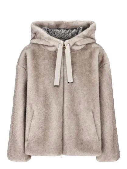 Herno Drawstring Hooded Jacket - Nude