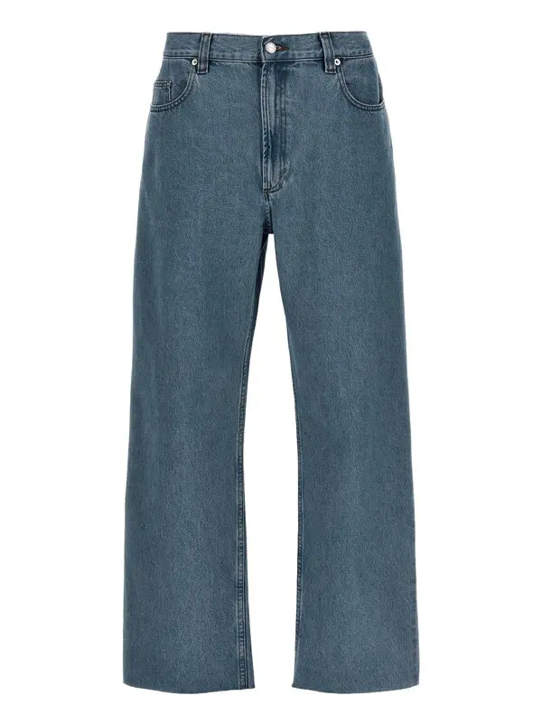 A.p.c. Relaxed Raw Edge Jeans - Blue