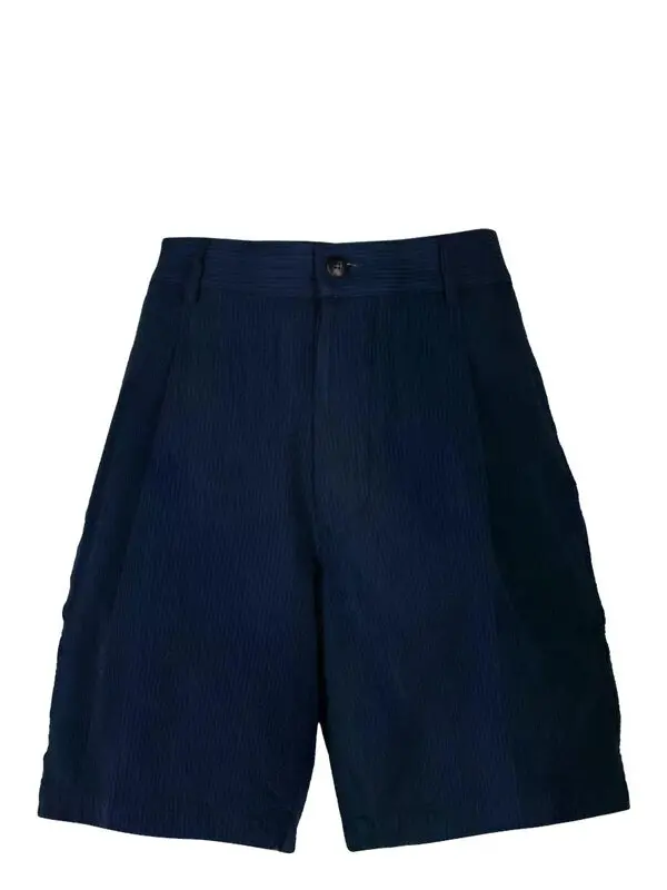 DOPPIAA Pleated Shorts - Blue