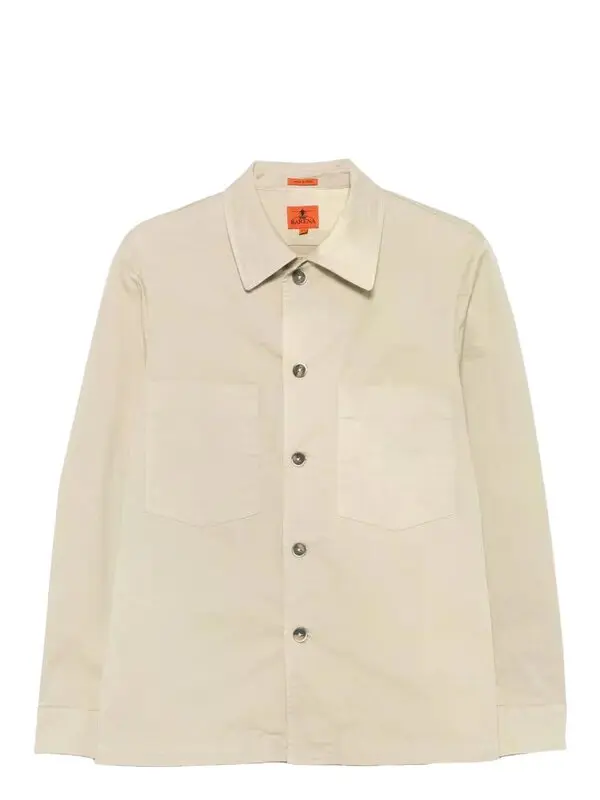 Barena Venezia Fio Patch-pocket Overshirt - Neutrals