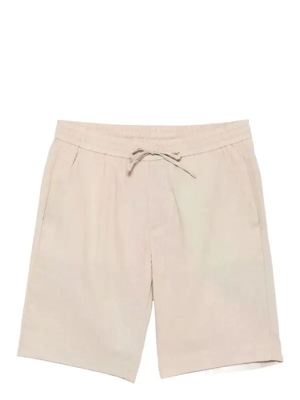 VELA SHOP Drawstring Elasticated Shorts - Neutrals