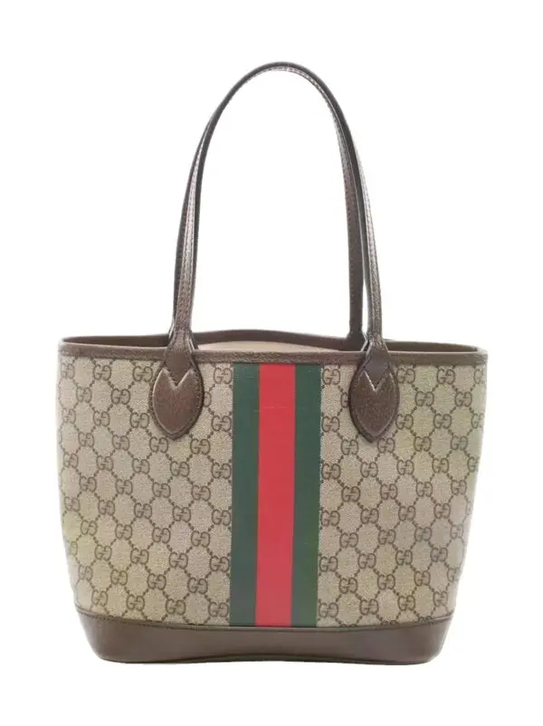 Gucci Ophidia Gg Supreme Tote Bag - Neutrals