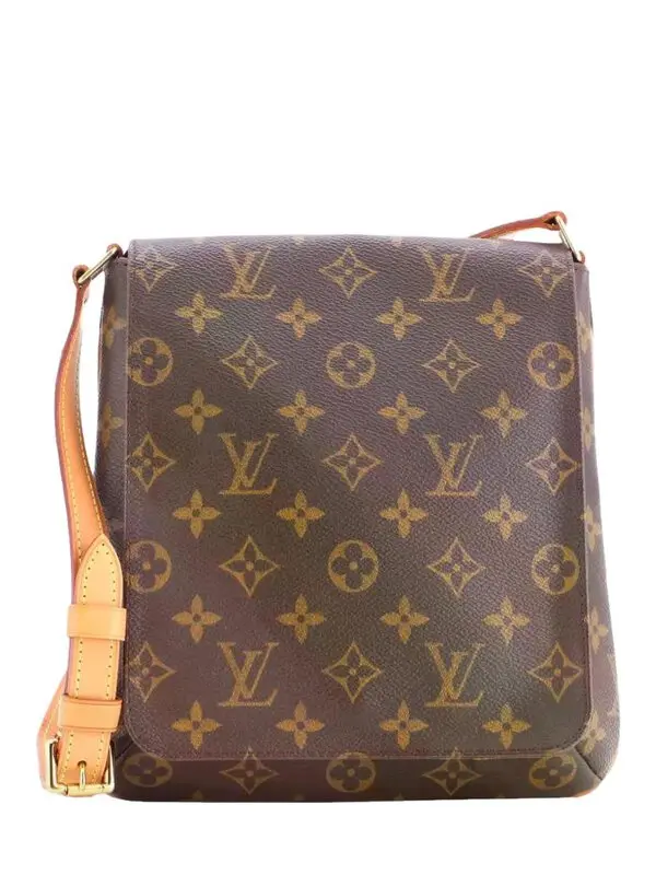 LOUIS VUITTON Monogram Canvas Musette Salsa Pm Shoulder Bag - Brown