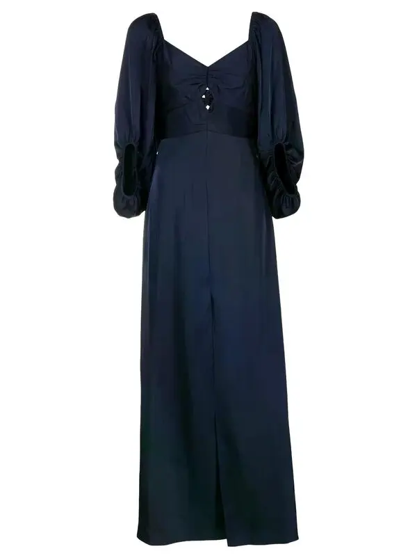 Sachin & Babi Angelina Evening Gown - Blue