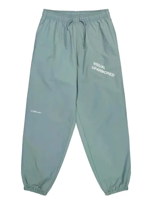 WTAPS Spst2001 Logo-print Track Pants - Grey