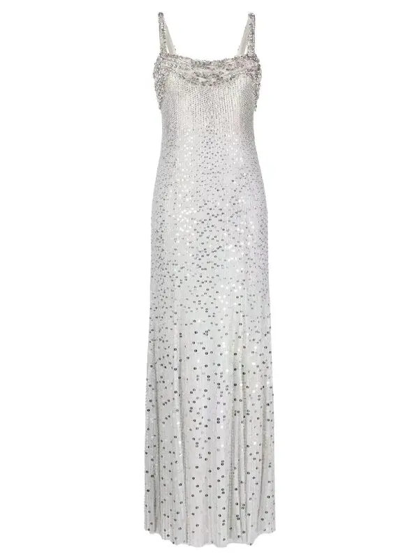 Jenny Packham Calypso Gown - Silver