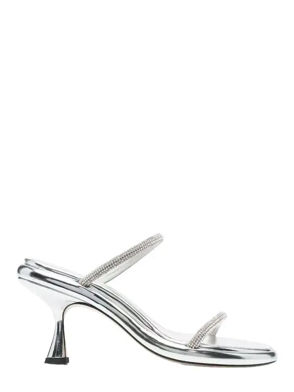 WANDLER Tone Crystal-embellished Sandals - Silver