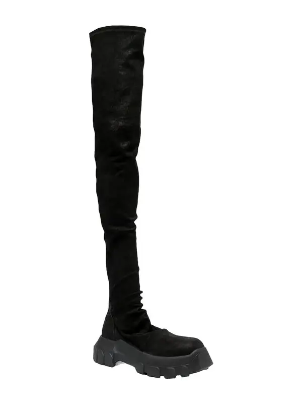 Rick Owens Bozo Tractor Stocking Boots - Black
