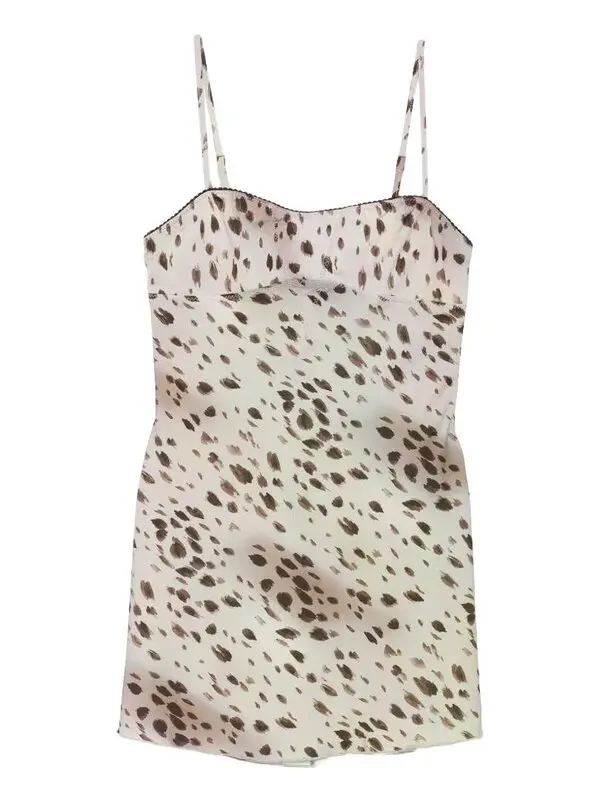 Frankies Bikinis Jennie Scarlet Mini Dress - Neutrals