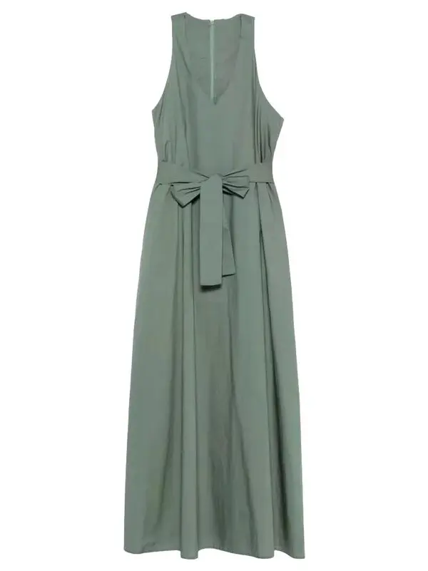 MOUTAKI V-neck Maxi Dress - Green