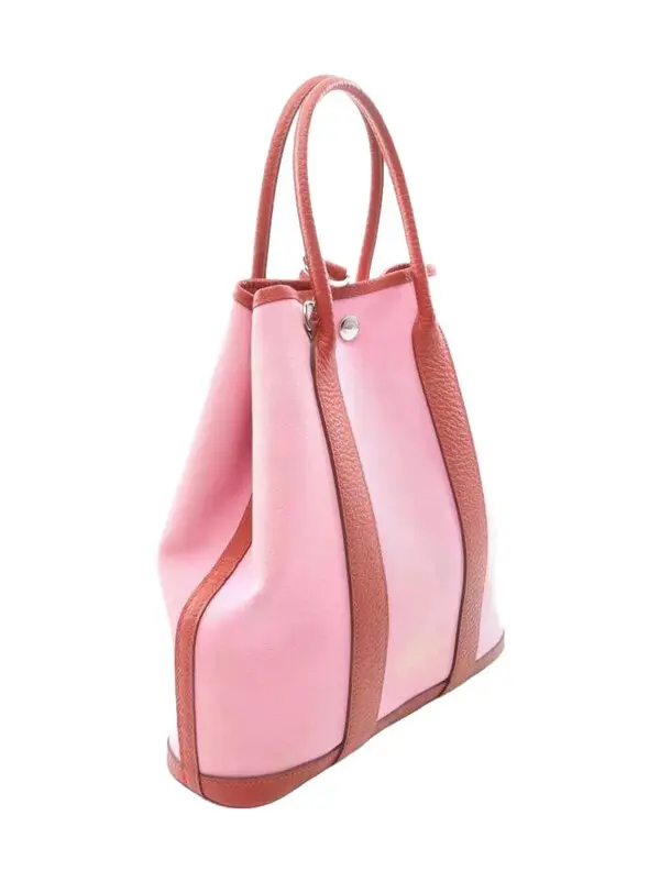 Hermès Garden File Pm Tote Bag - Pink