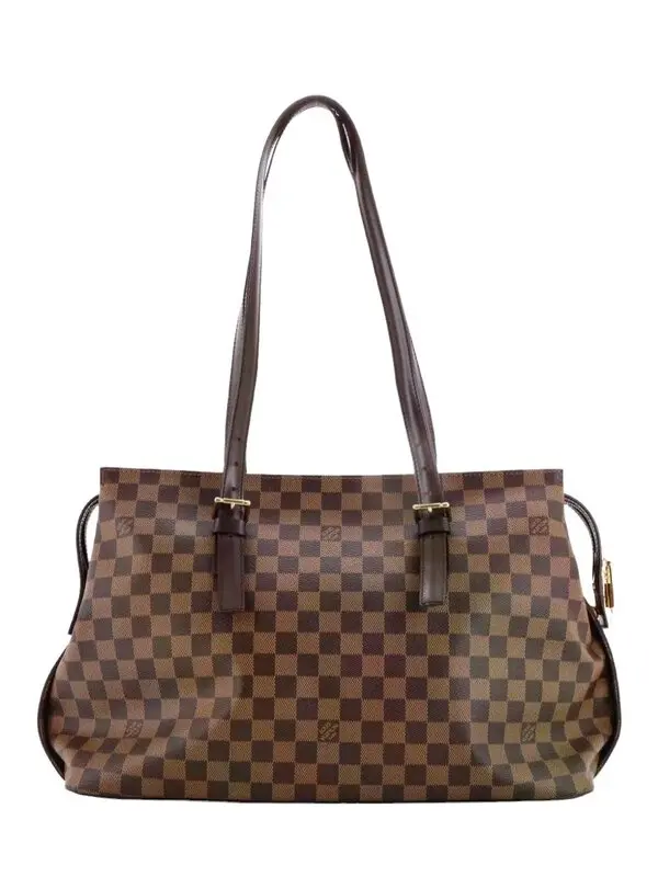 LOUIS VUITTON Damier Chelsea Handbag - Brown